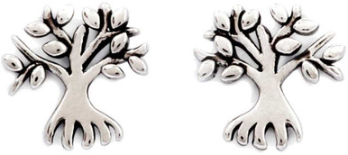 Chrysalis Silver-tone Money Tree Earrings by Chrysalis at BillyTheTree