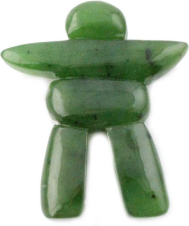 Genuine Natural Nephrite Jade Inukshuk (Vancouver 2010 Symbol) Magnet ...