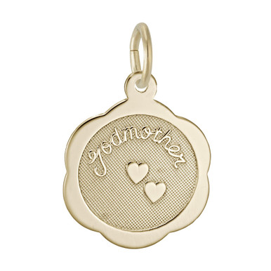 Godmother Charm (Choose Metal) by Rembrandt by Rembrandt Charms at ...