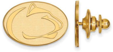 Gold Plated Sterling Silver Penn State University Lapel Pin by LogoArt ...