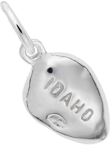 Idaho Potato Charm (Choose Metal) by Rembrandt by Rembrandt Charms at ...