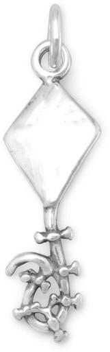 Kite Charm 925 Sterling Silver at BillyTheTree Jewelry