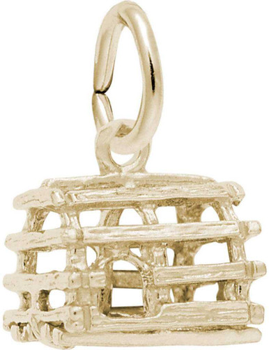 Lobster Trap Charm (Choose Metal) by Rembrandt by Rembrandt Charms at ...