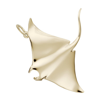 Manta Ray Charm (Choose Metal) by Rembrandt by Rembrandt Charms at ...