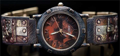 Gaudi Three-Tone - Wide WatchCraft Handmade Watch by WatchCraft at ...
