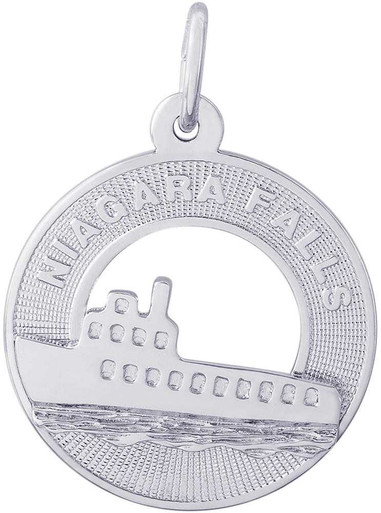 Niagara Falls Boat Ring Charm (Choose Metal) by Rembrandt by Rembrandt ...