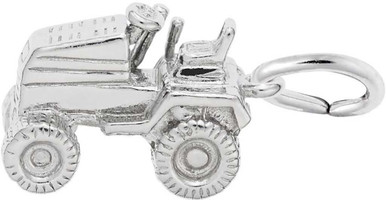 Riding Lawn Mower Charm (Choose Metal) by Rembrandt by Rembrandt Charms ...