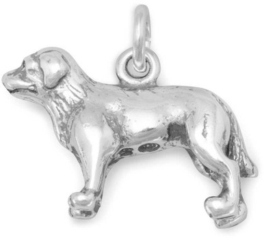 Standing Labrador Charm 925 Sterling Silver at BillyTheTree Jewelry
