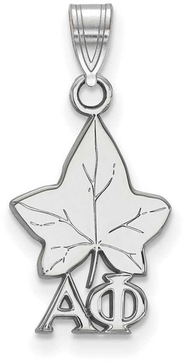 Sterling Silver Alpha Phi Small Pendant by LogoArt (SS035APH) by ...