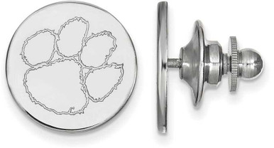 Sterling Silver Clemson University Lapel Pin by LogoArt by LogoArt at ...