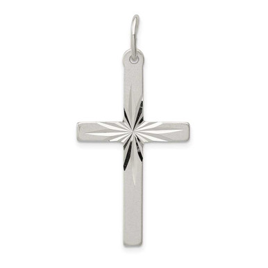 Sterling Silver Cross Pendant QC7271 at BillyTheTree Jewelry