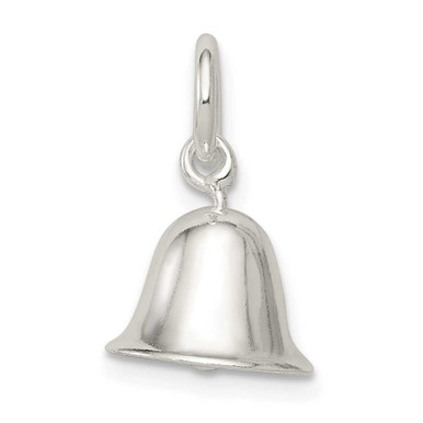 Sterling Silver Moveable Bell Charm at BillyTheTree Jewelry