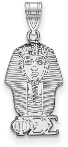 Sterling Silver Phi Sigma Sigma Small Pendant by LogoArt (SS035PSS) by ...