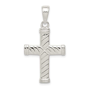 Sterling Silver Reversible Cross Pendant at BillyTheTree Jewelry