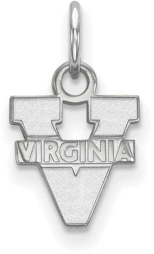Sterling Silver University of Virginia X-Small Pendant by LogoArt ...