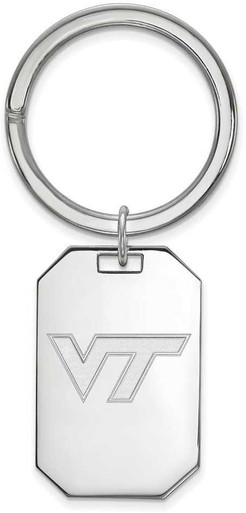 Sterling Silver Virginia Tech Key Chain by LogoArt by LogoArt at ...