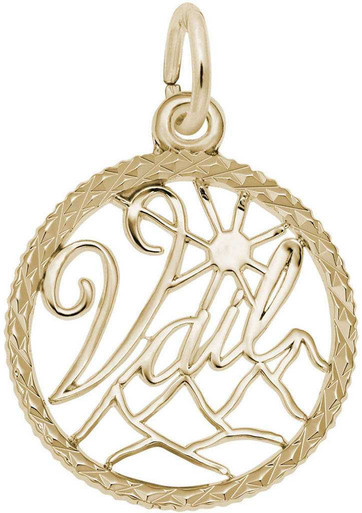 Vail Faceted Charm (Choose Metal) by Rembrandt by Rembrandt Charms at ...