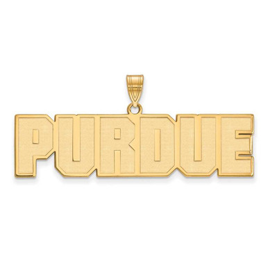 14K Yellow Gold Purdue Large Pendant by LogoArt (4Y068PU) by LogoArt at ...