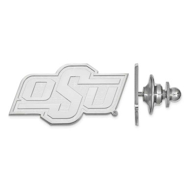 Sterling Silver Oklahoma State University Lapel Pin by LogoArt by ...