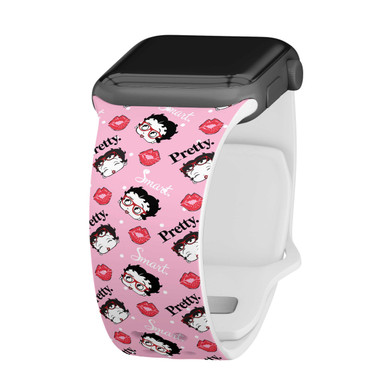 Betty Boop Girl Power Pretty & Smart HD Watch Band Compatible with ...