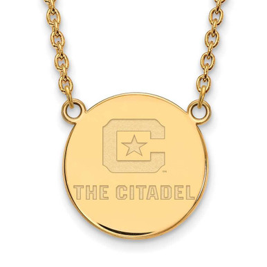 14k Yellow Gold LogoArt The Citadel Large Pendant w/Necklace by LogoArt ...