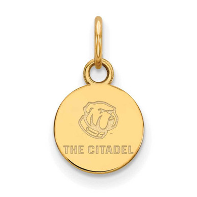 10k Yellow Gold LogoArt The Citadel XS Pendant by LogoArt at BillyTheTree