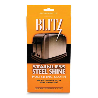 Blitz Stainless Steel Shine Polishing Cloth at BillyTheTree Jewelry