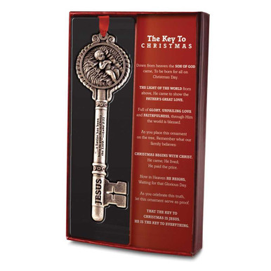 Hand-cast Resin Key To Christmas Luke 2:11 Christmas Ornament (Gifts ...