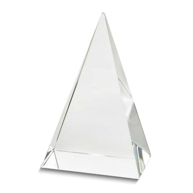Medium Crystal 8.25in Pyramid Trophy/Award (Gifts) at BillyTheTree Jewelry