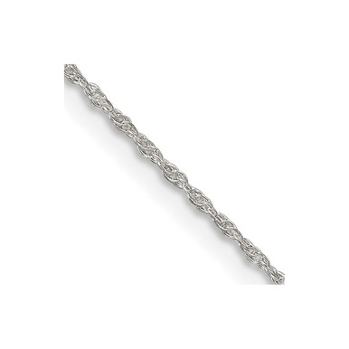 30" Sterling Silver 1.25mm Loose Rope Chain Necklace at BillyTheTree ...