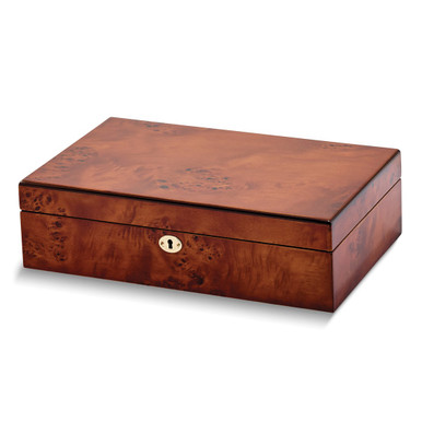 Luxury Giftware by Jere High Gloss Burlwood Finish Veneer Locking ...