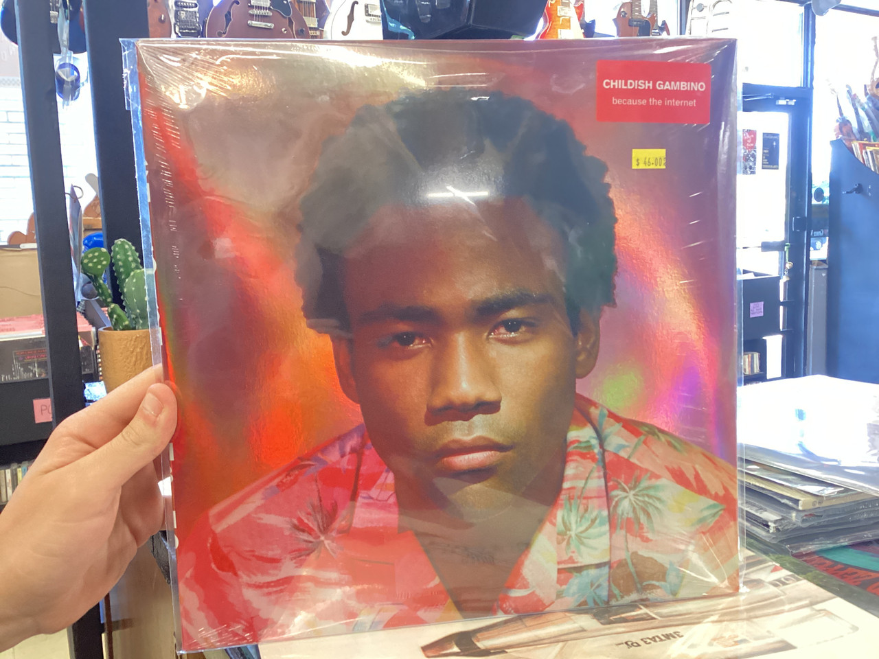 Childish Gambino Because The Internet Cover Art