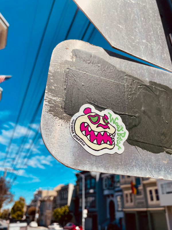 MAD PANDA Sticker