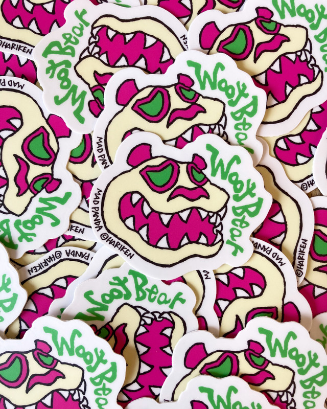 MAD PANDA Sticker