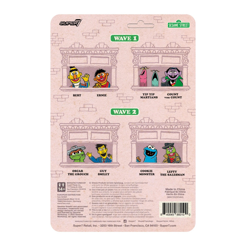 Sesame Street Guy Smiley ReAction Figure