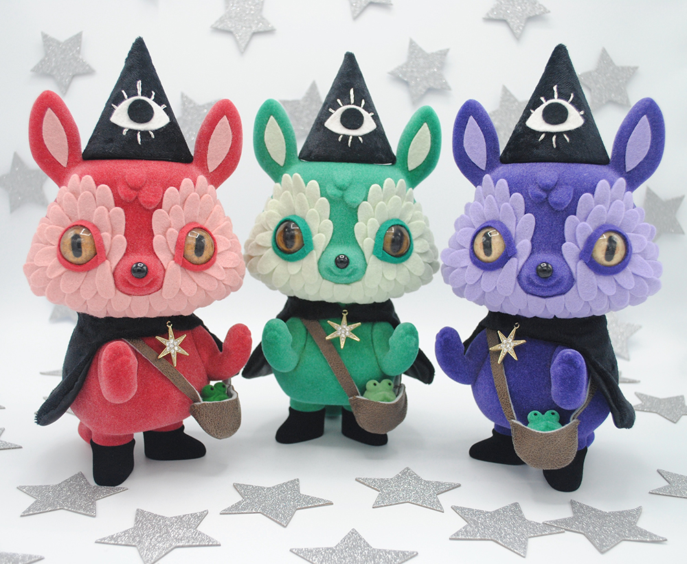 Familiar Friends: A Custom Art Show - Woot Bear