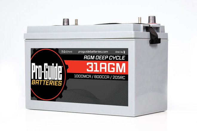 PGM 31AGM Pro-Guide Deep Cycle AGM Tournament Series Battery