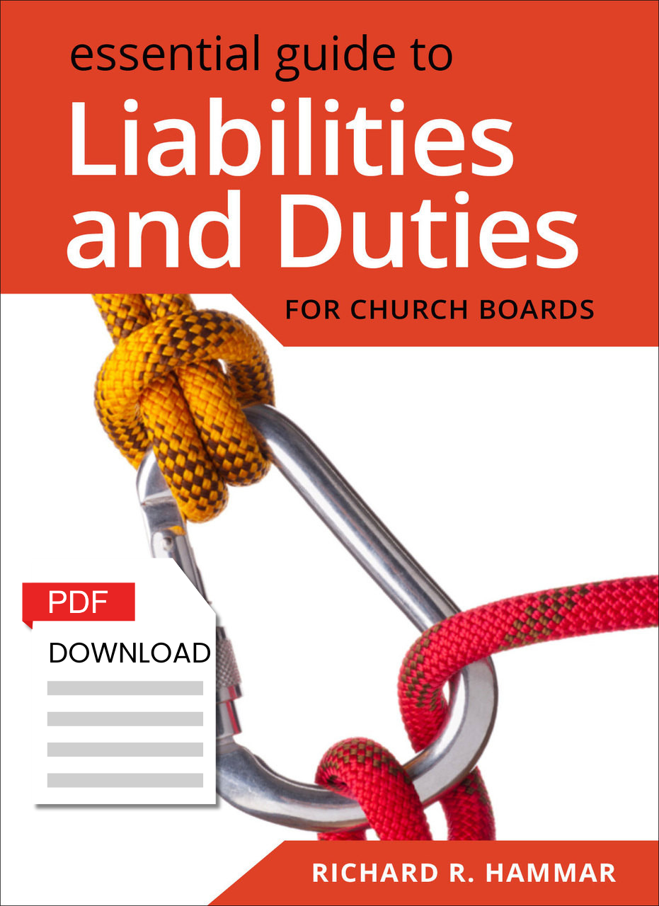 Church Issues: Waivers and Release Forms and Church Liability