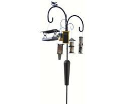SQUIRREL STOPPER DELUX BIRD FEEDER POLE AND BAFFLE