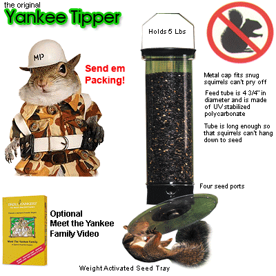 Droll Yankees Tipper Squirrel Proof Bird Feeder YCPT-360