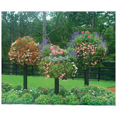 Kinsman Pamela Crawford Border Column Kit with Post and 14" Single Tier ...