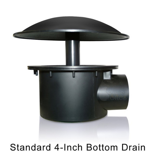 Sump Bottom Drain with Dome 4"