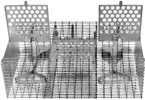 NATURE HOUSE SPARROW TRAP WITH 2 COMPARTMENTS