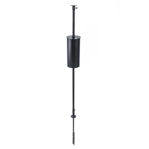 Erva Complete Bird Feeder Pole Set With Squirrel Baffle & Twist in Auger