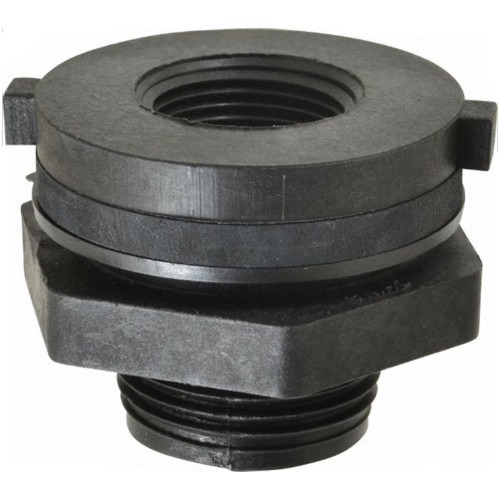 4" FPT Bulkhead Fitting with Sealing Washer, TF400P-E