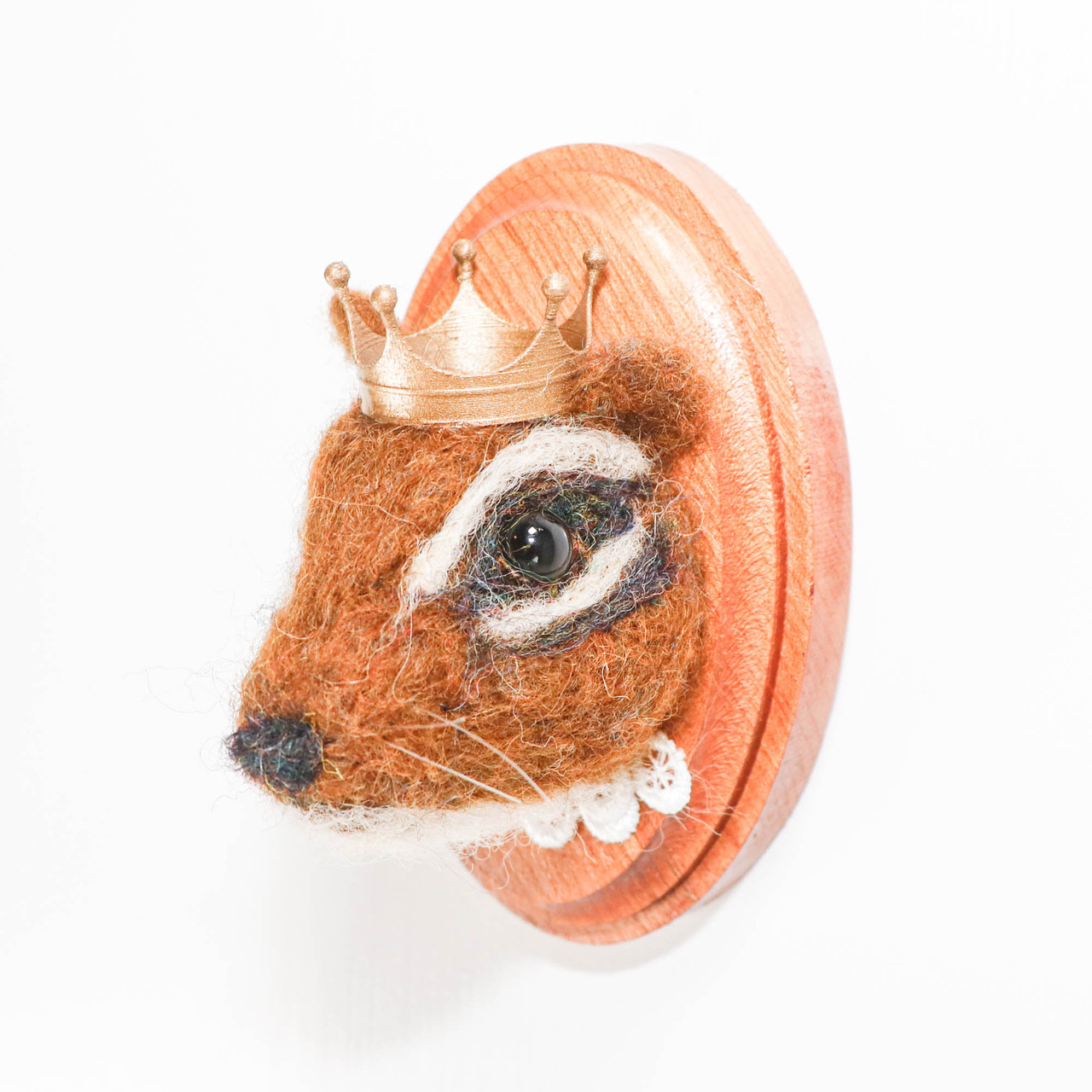 Needle Felted Chipmunk Portrait (Animal Kingdom Collection) - Once ...
