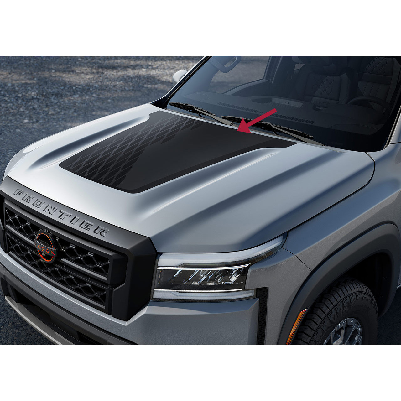 2022-2024 Nissan Frontier PRO-4X Hood Graphic - Free Shipping | All ...