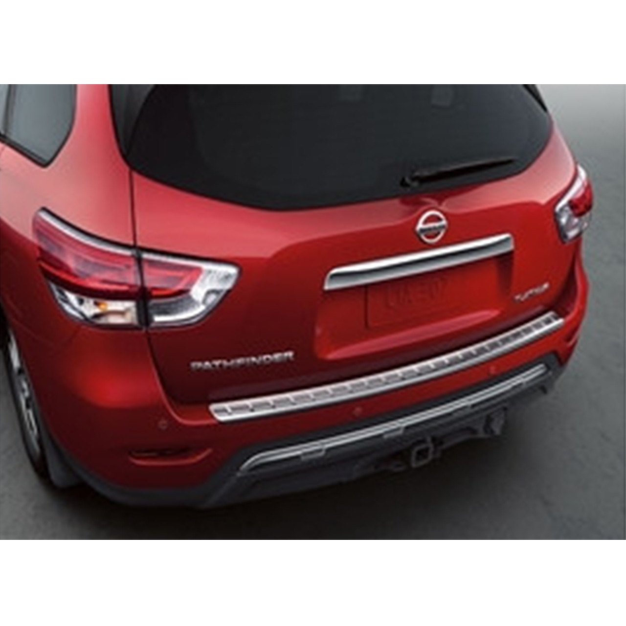 2017-2020 Nissan Pathfinder Rear Bumper Protector | All Things Nissan