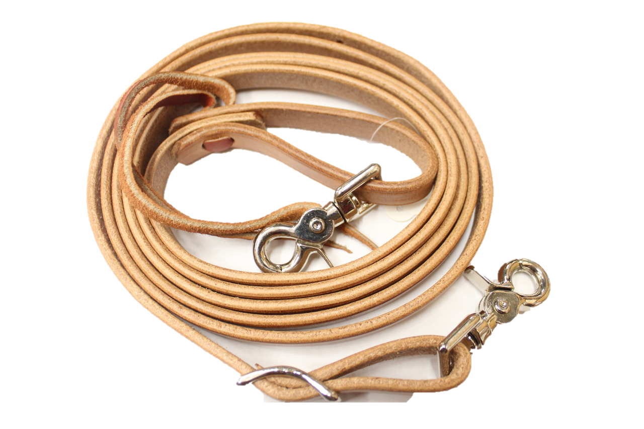 5/8" Harness Roping Reins - OLIVER SADDLE SHOP