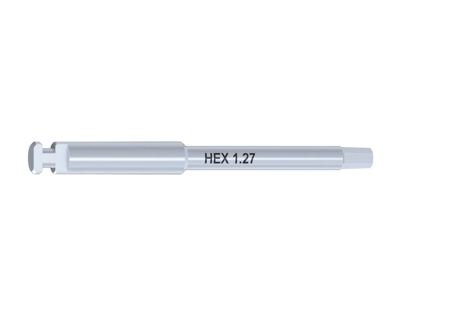 IPD Tool - Screwdriver Hex 1.27 L 25 - Elemental Dental Supply